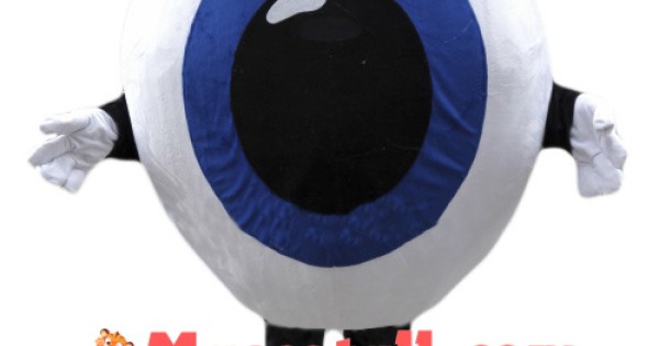 Eyeball Mascot Costume
